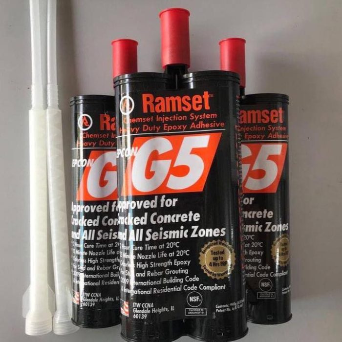 Keo cấy thép Ramset - Bulongno.vn